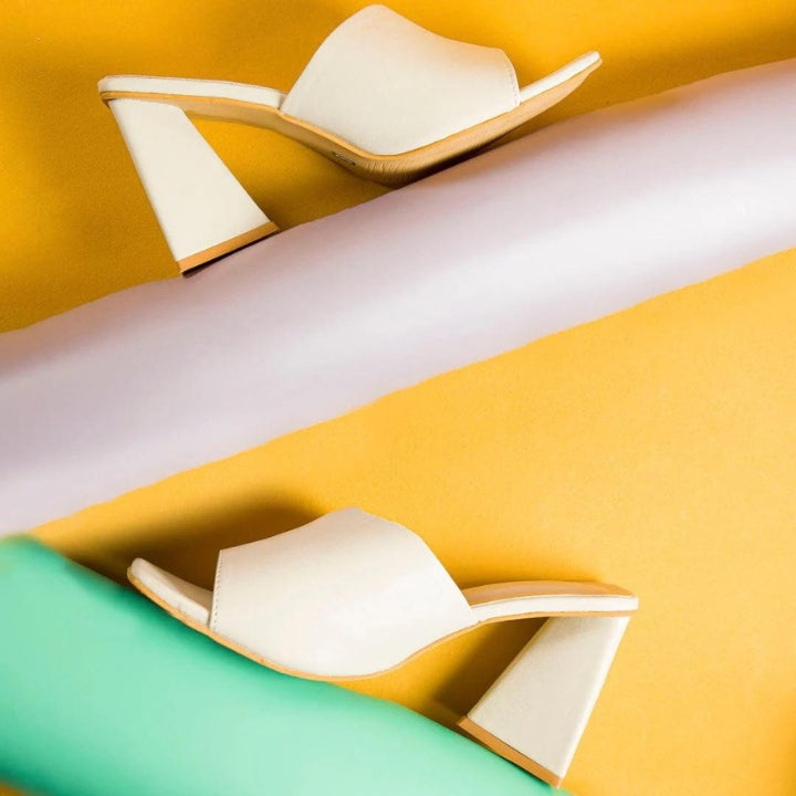 GloGlampFashion Triangle Heels For Women